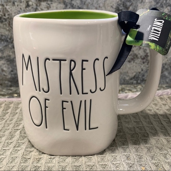Rae Dunn | Other | Rae Dunn Disney Mistress Of Evil Double Sided Mug ...